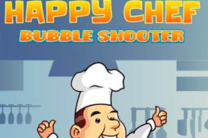 ⭐ HAPPY CHEF BUBBLE SHOOTER - jeu gratuit en ligne